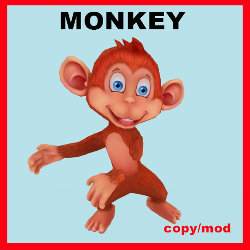 Second Life Marketplace Monkey Animesh Copy Mod